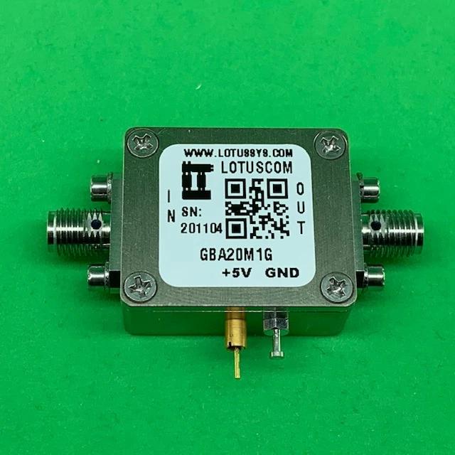 Gain Block Amplifier 3.3dB NF 20MHz to 1GHz 15dB Gain 19dBm P1dB SMA ...