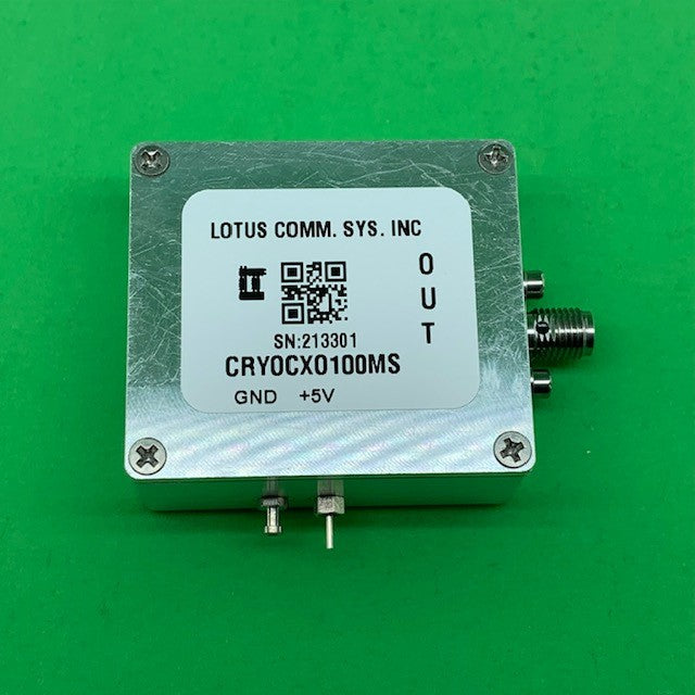 Oscillator OCXO (Stratum 3) 100MHz (±30 ppb) - LOTUS COMMUNICATION SYSTEMS, INC.